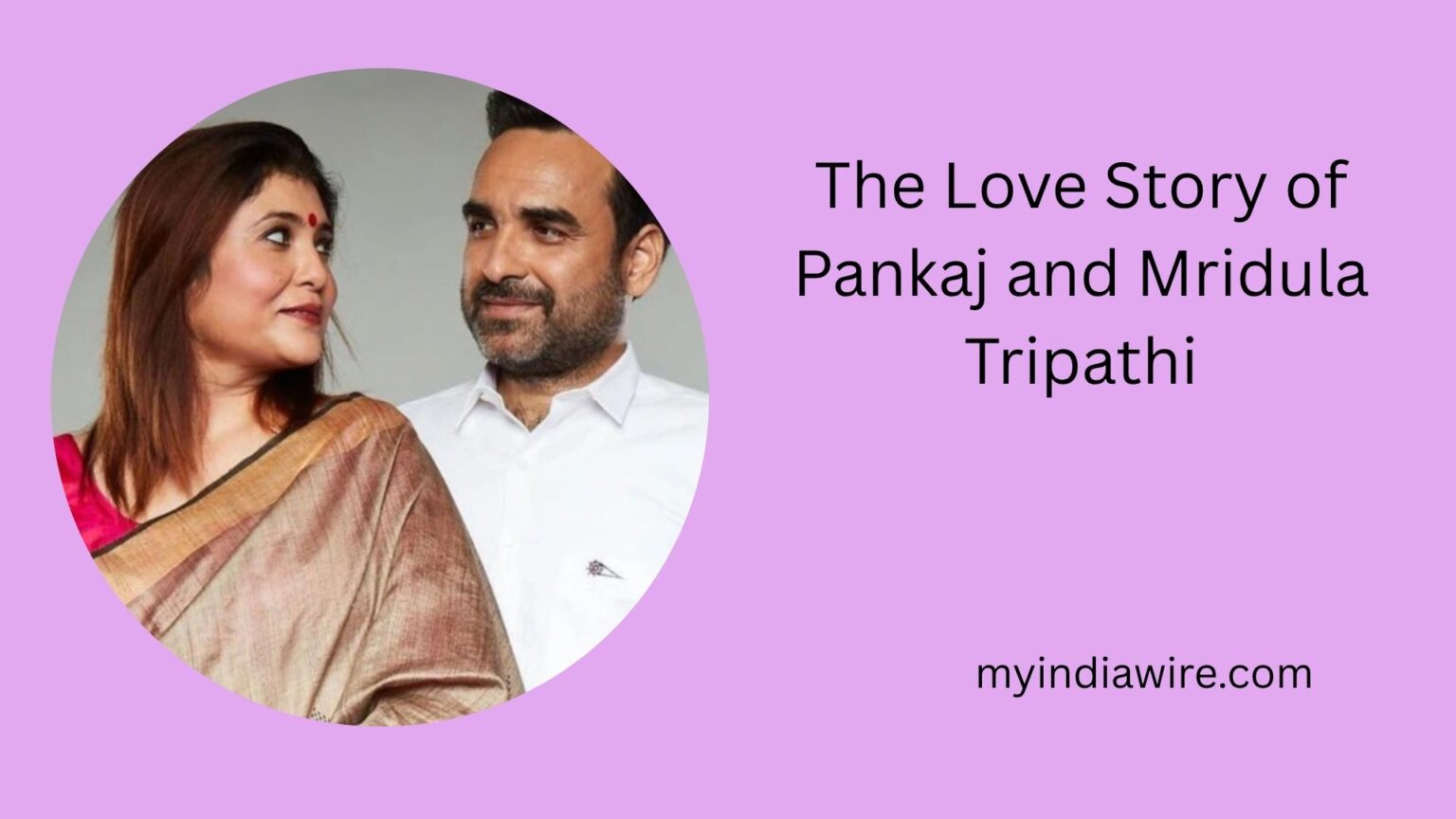 Pankaj Tripathi Wife: Biography, Love Story, Family, and Unknown Facts ...