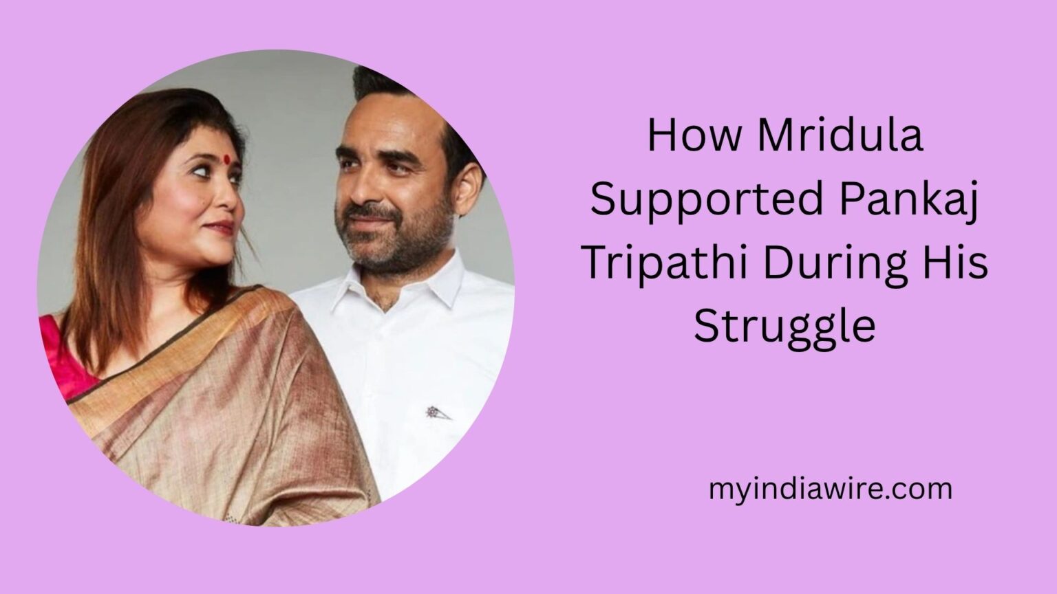 Pankaj Tripathi Wife: Biography, Love Story, Family, and Unknown Facts ...