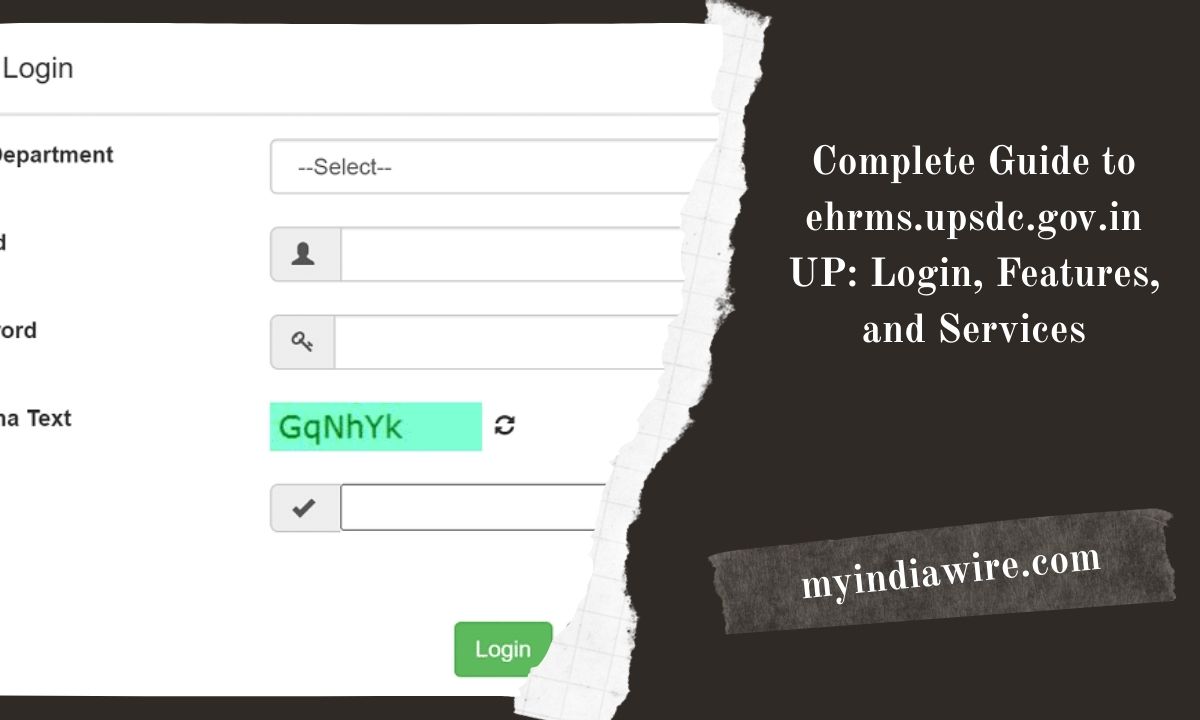 Complete Guide to ehrms.upsdc.gov.in UP: Login, Features, and Services ...